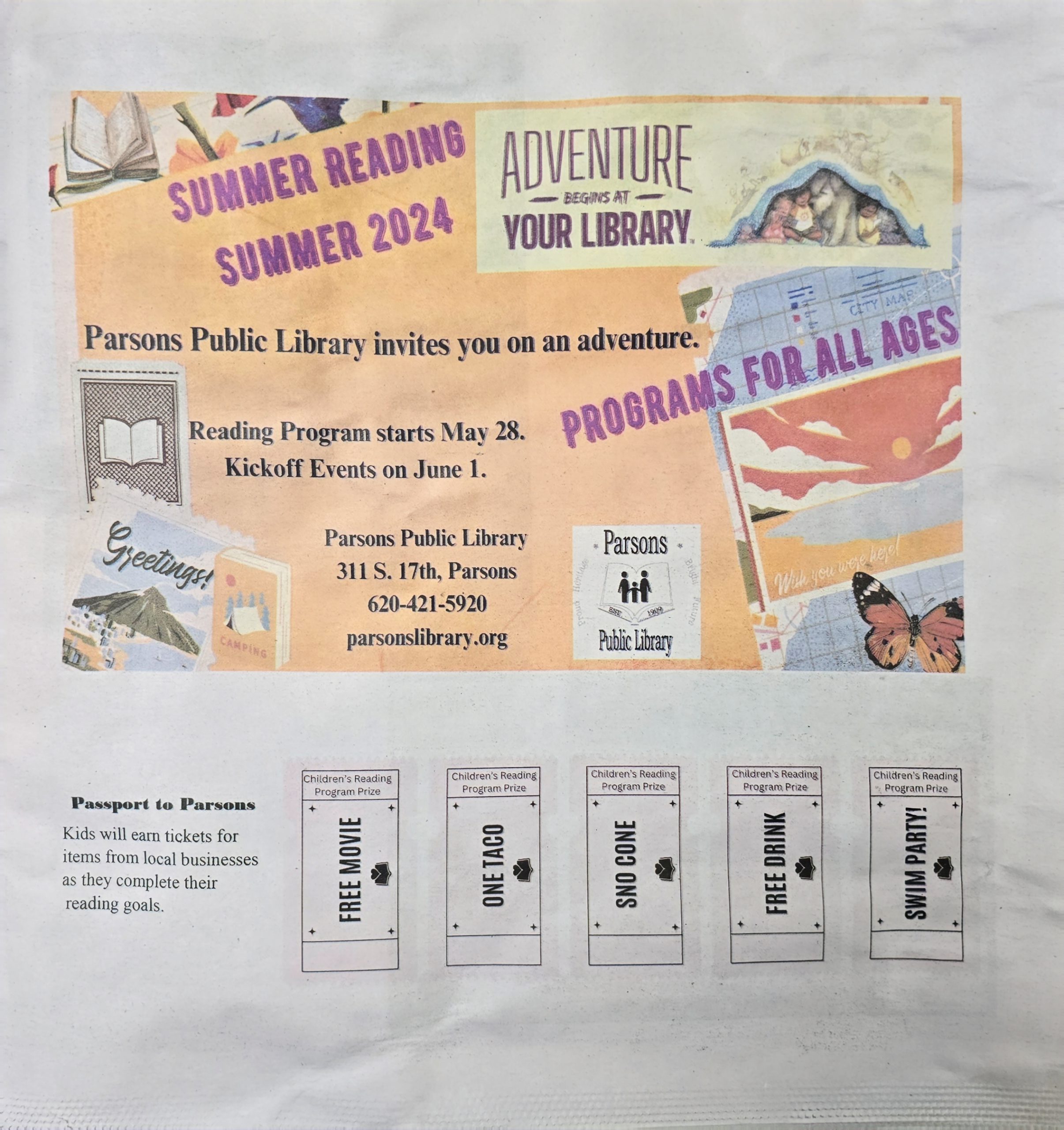 Parsons Public Library | Parsons Public Library